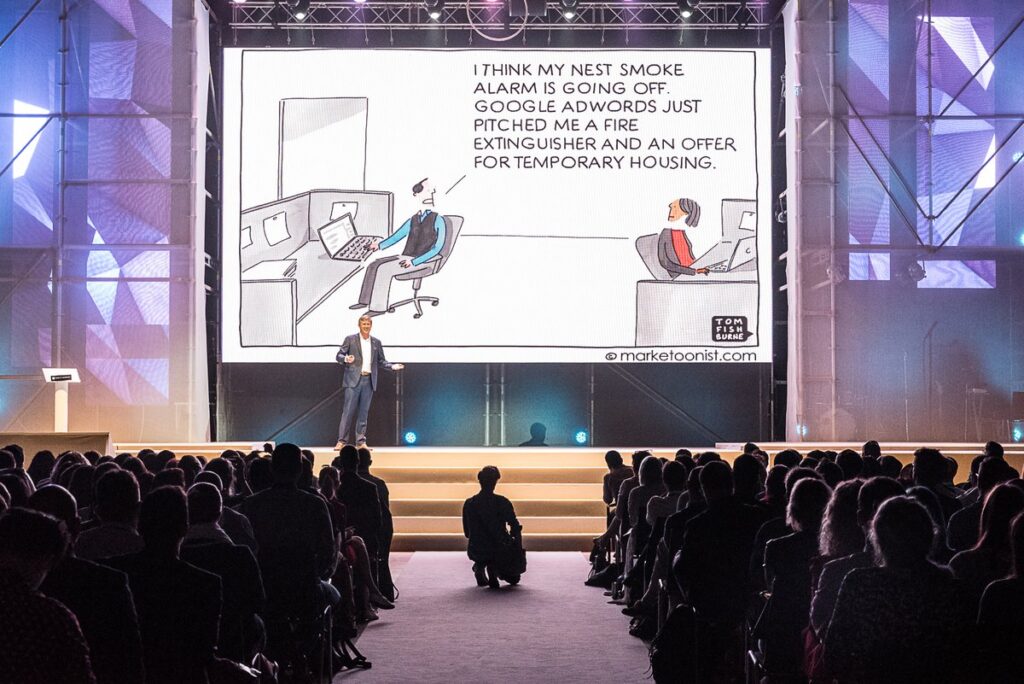 Tom Fishburne - Insightfully Funny Keynote Speaker and Marketoonist